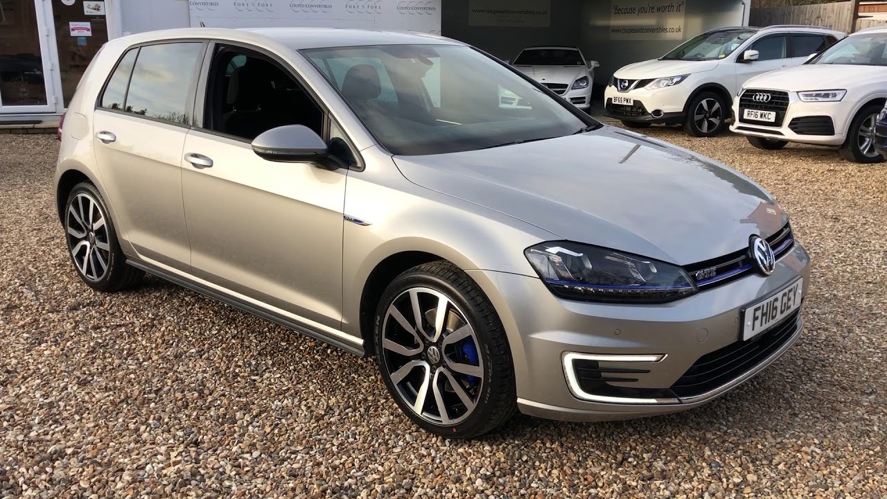 VW GTE Sales Video - YouTube