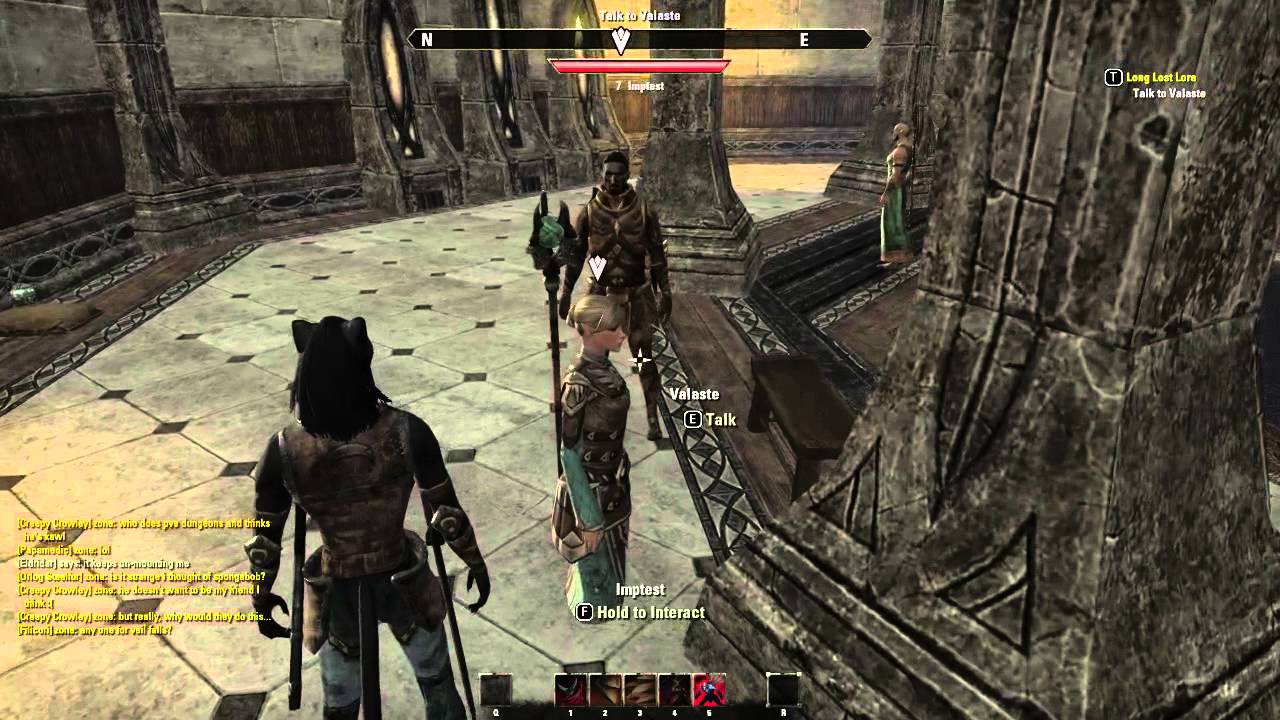 Funny ESO Valaste bug - YouTube