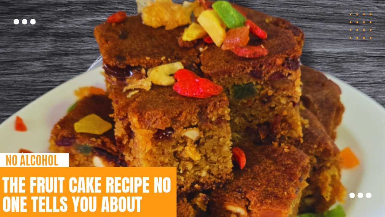 Make DELICIOUS Fruit Cake in 2024! - YouTube