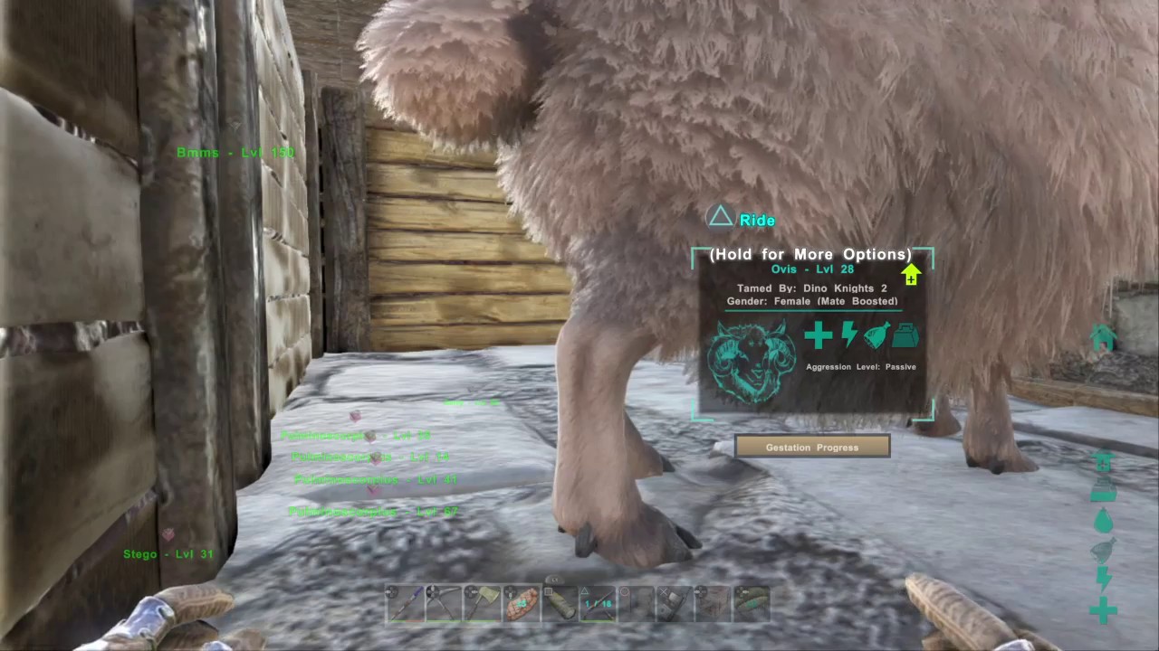 ARK SURVIVAL EVOLVED - BABY OVIS - YouTube