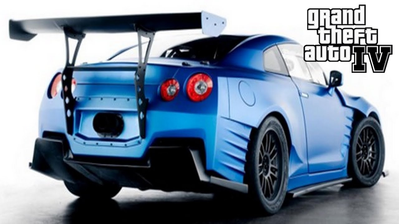GTA 4 Fast and Furious 6 Nissan GTR Movie Car Sound mods - YouTube