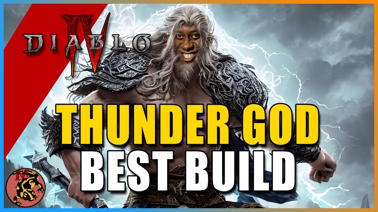 Diablo 4 - The STRONGEST Druid Lightning Build! Become A THUNDER GOD ...