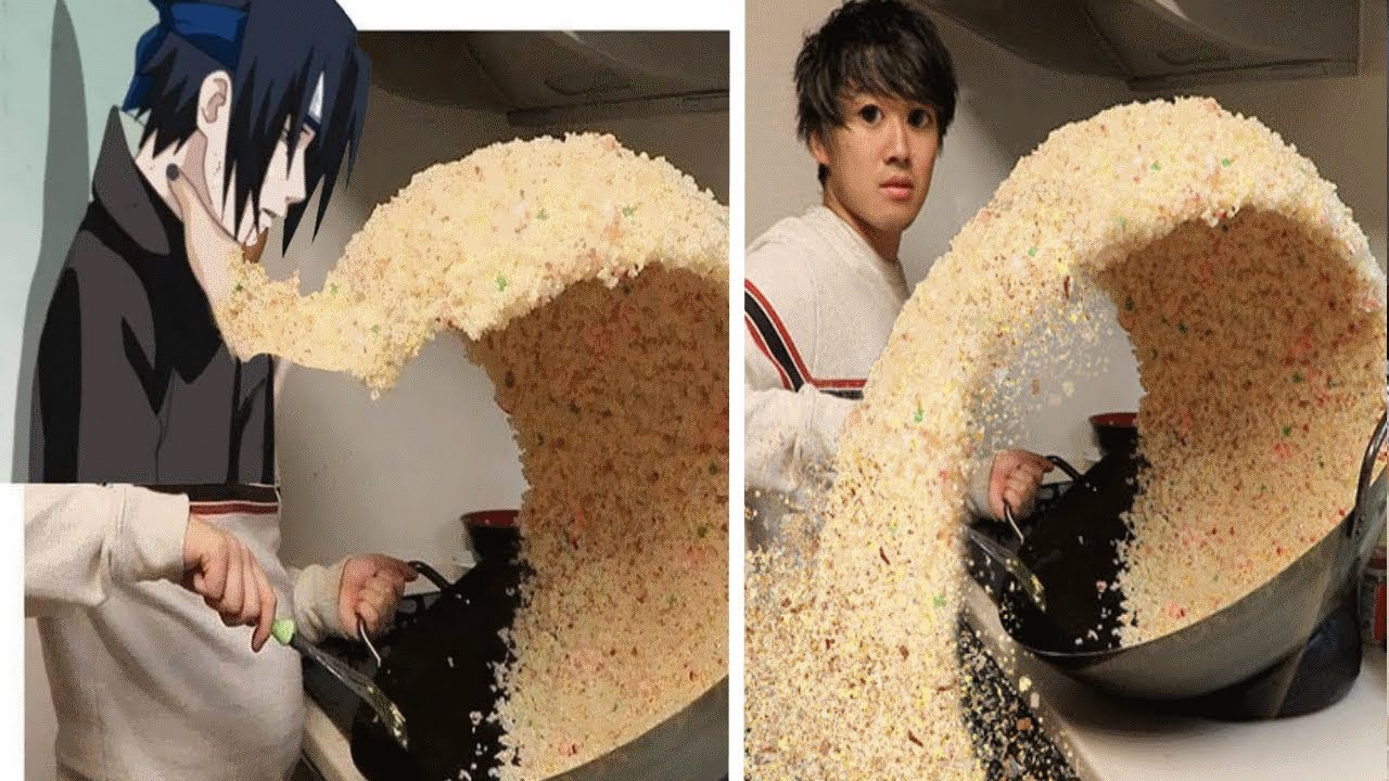The Giant Rice Wave And The Photoshop Battle - YouTube
