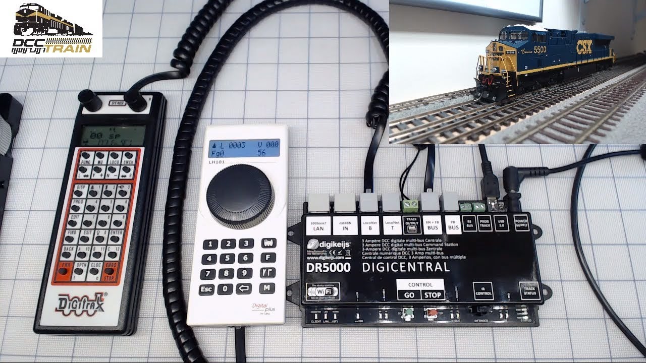 Digikeijs DR5000 Digital Railway Central Command Station Part 1 ...