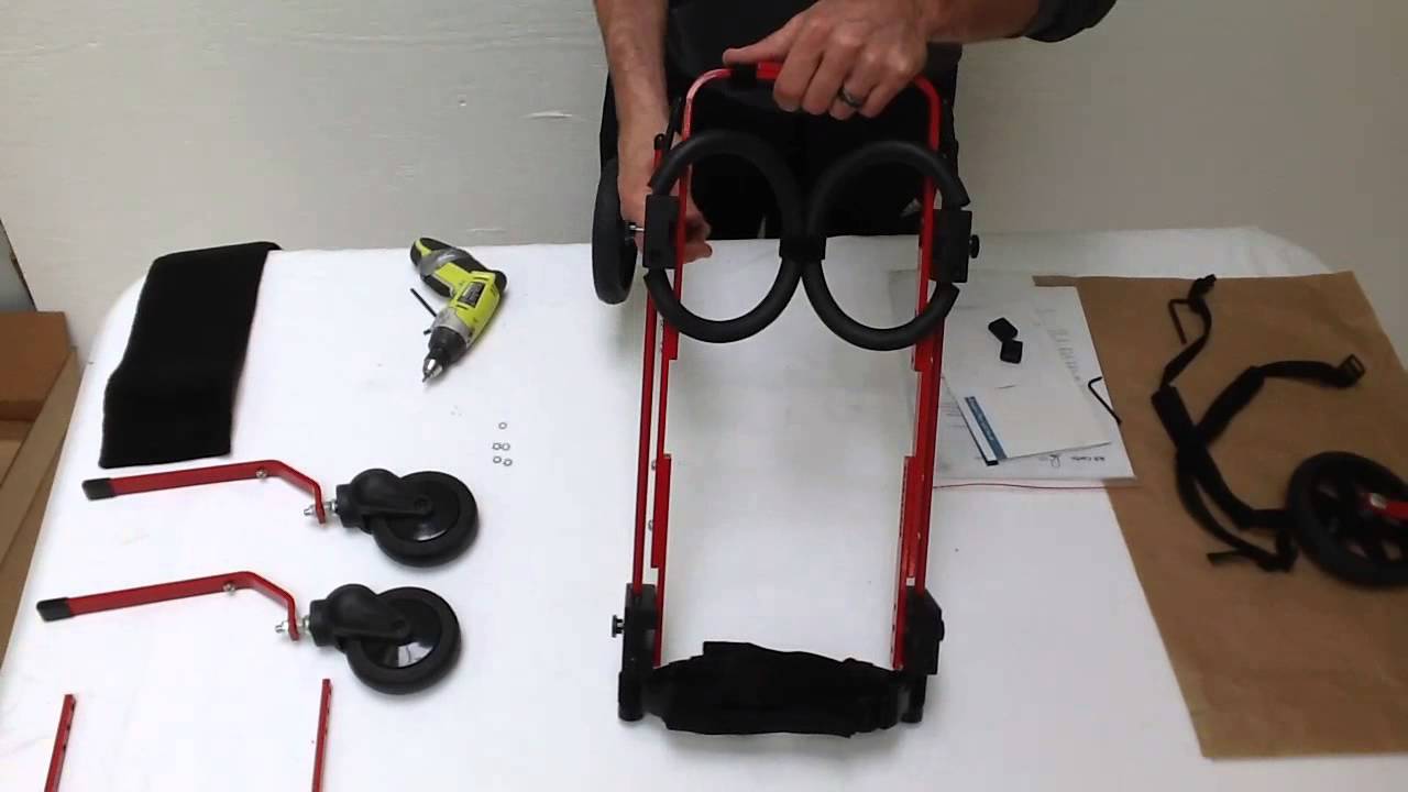 How to Convert a Standard Two-Wheel Cart into an Extra-Supportive Cart ...