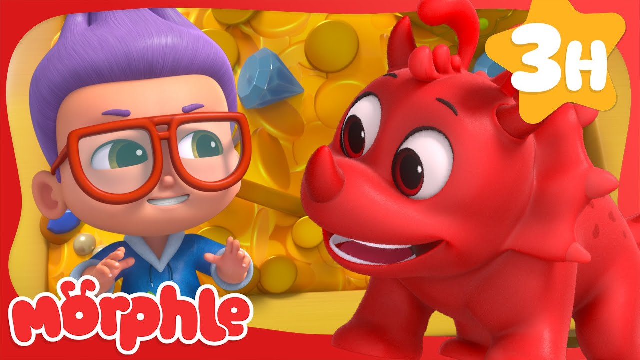 Dino Morphle Struck GOLD! 👑 My Magic Pet Morphle | Morphle Dinosaurs 🦕 ...