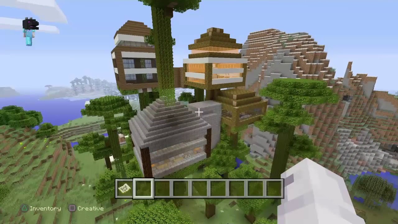 Insane Minecraft Tree Houses - YouTube