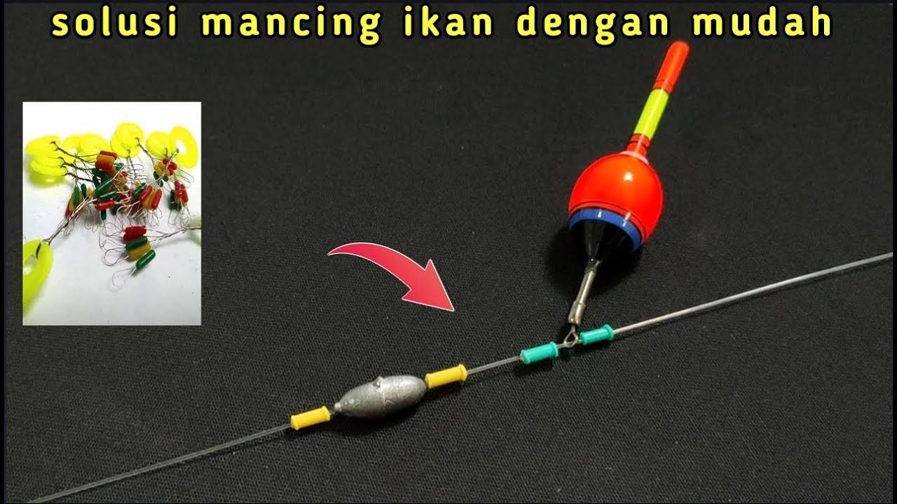 Trik Terbaik Membuat Stopper Pancing - Sangat Mudah Dan Kuat - YouTube