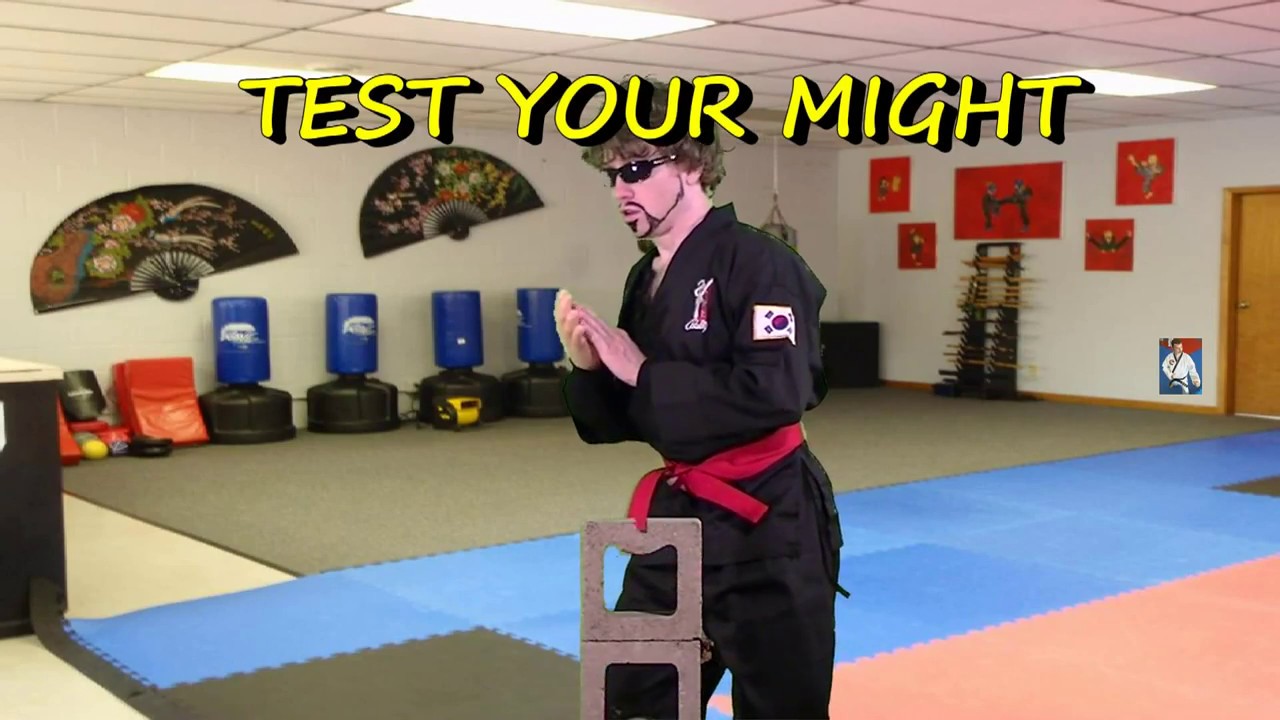 Karate How To Break Bricks with your Hand - YouTube