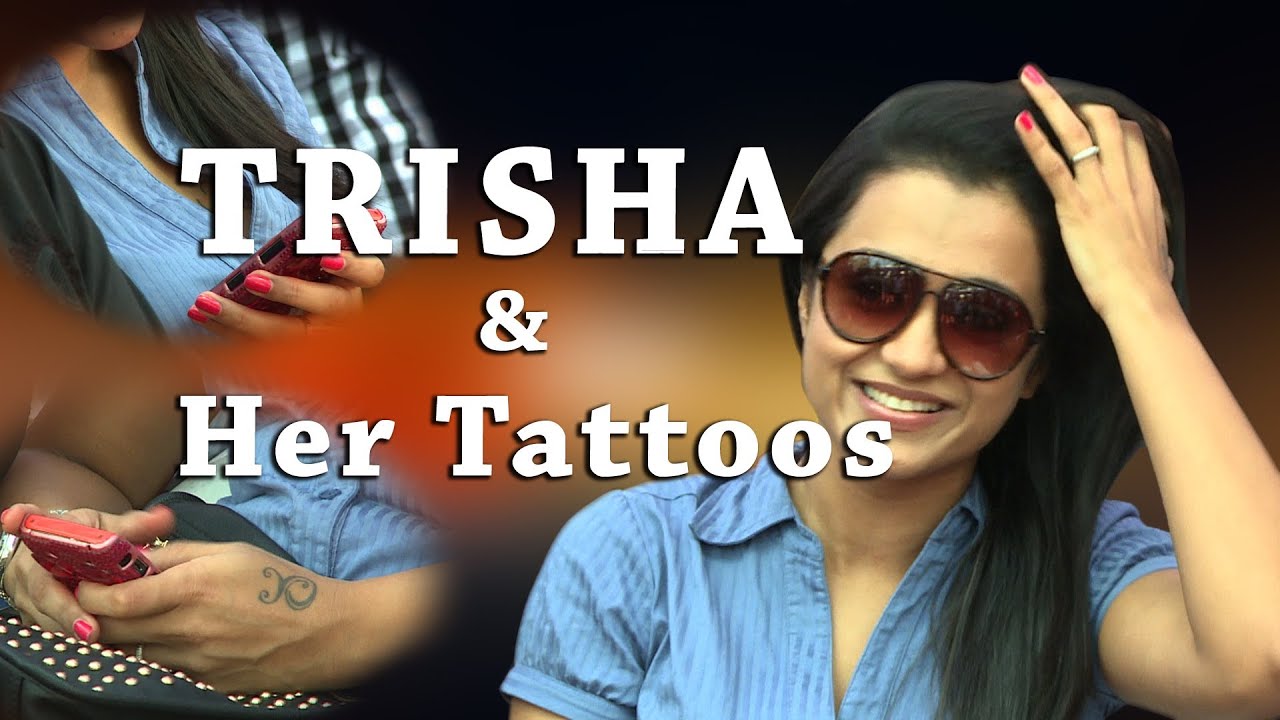 Actress Trisha Tattoos