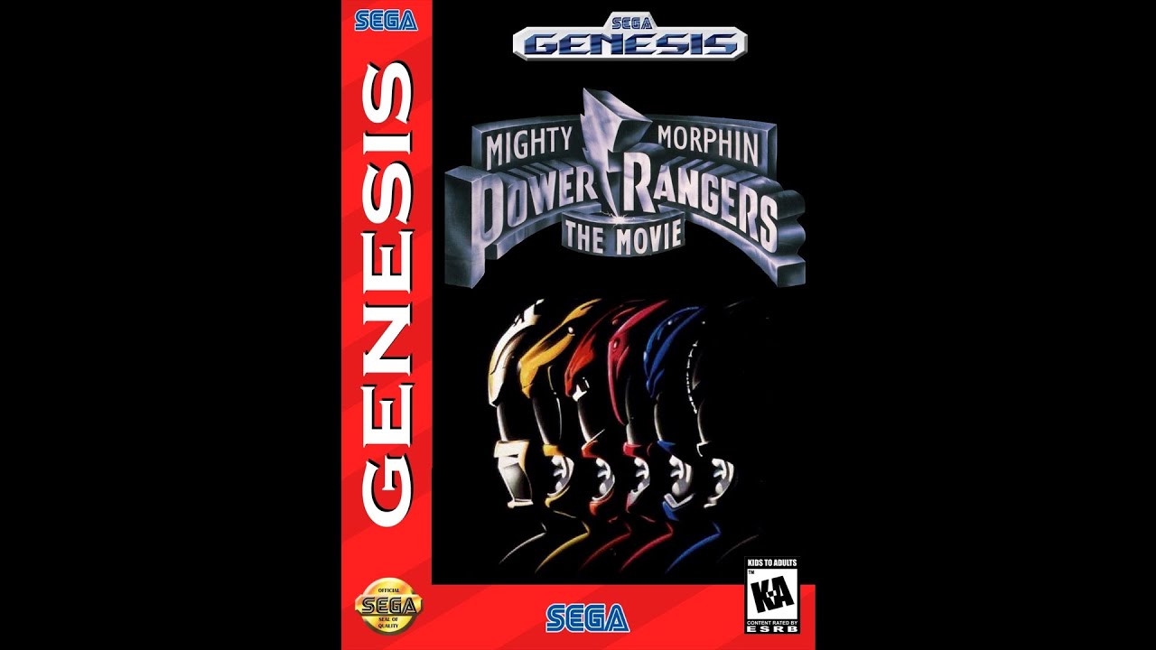 Mighty Morphin Power Rangers: The Movie. SEGA Genesis. No Damage ...