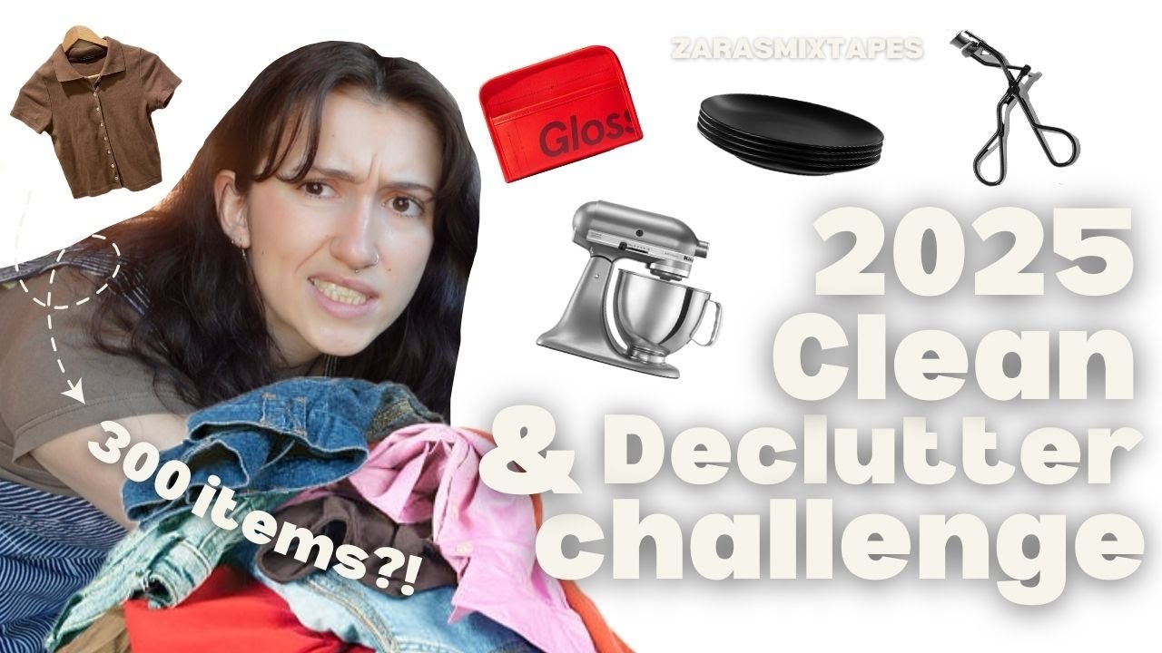 2025 declutter challenge - YouTube