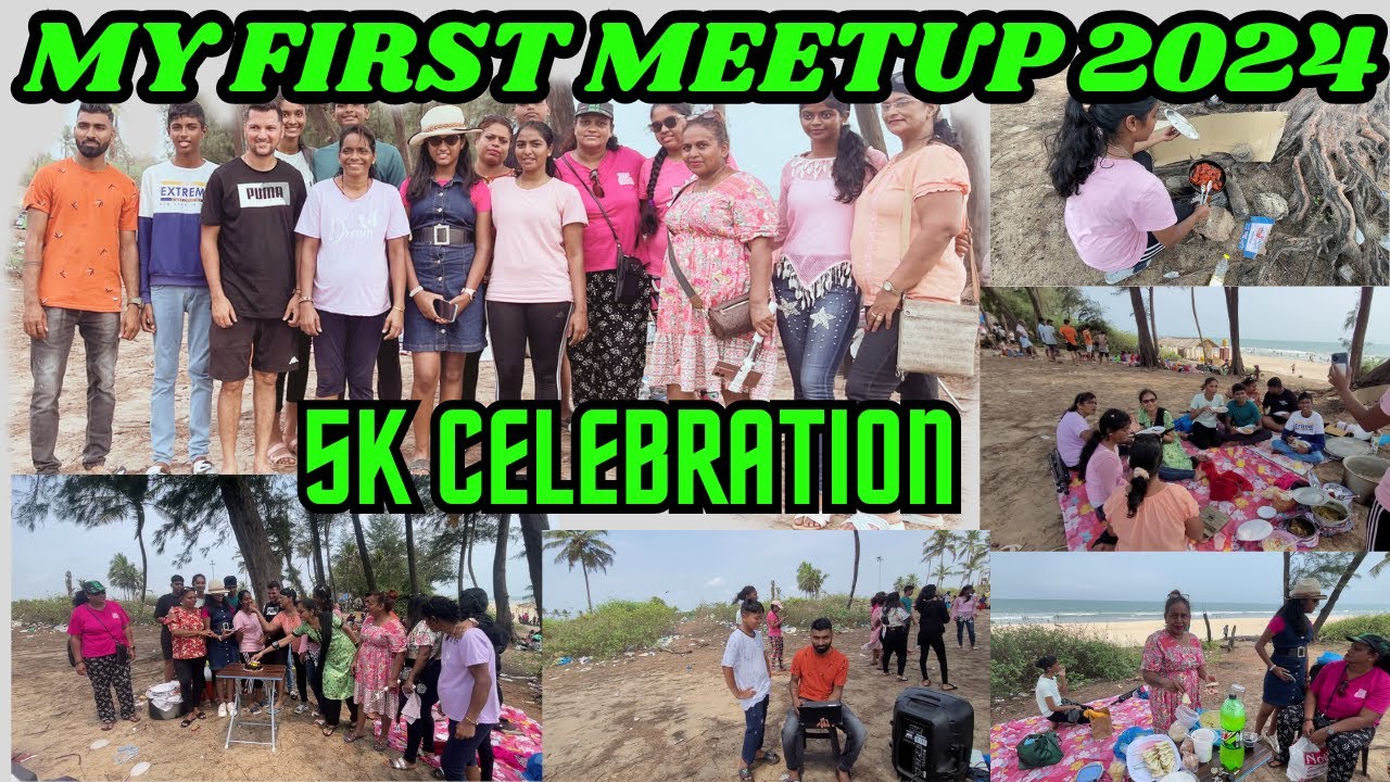 My First Meetup 2024 || 5K Celebration🎉🎊 - YouTube