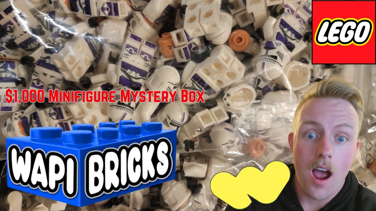 Unboxing a $1000 LEGO Minifigure Mystery Box! What's Inside? - YouTube