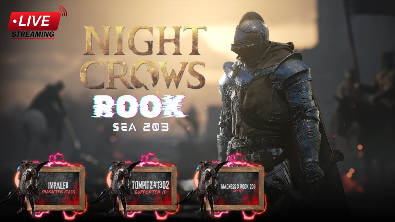 🔴[LIVE] Night Crows | Guild Dungeon at Boss Hunt! - YouTube