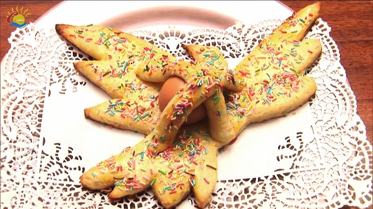 La Scarcella Pugliese a forma di Colomba e Cestino - YouTube