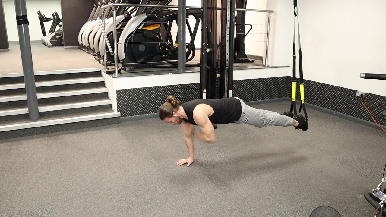 TRX Plank Shoulder Tap - YouTube