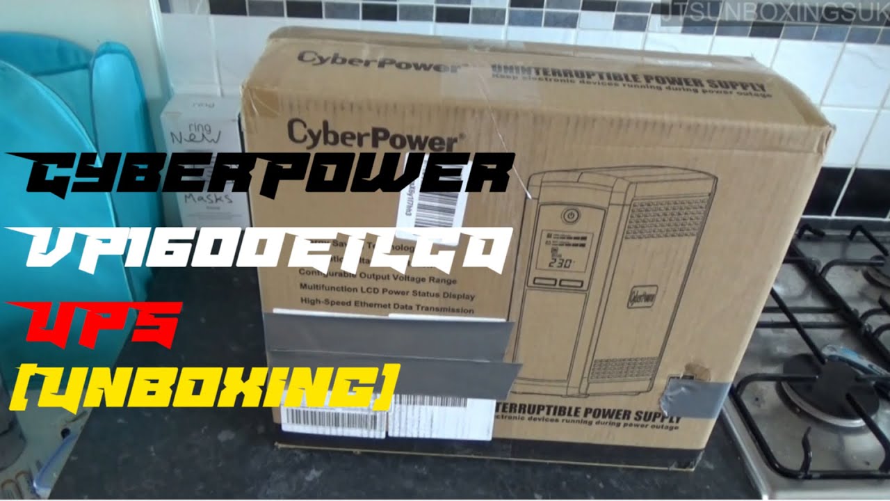 CyberPower VP1600EILCD UPS (Unboxing) - YouTube