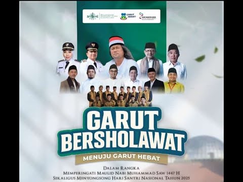 Garut Bersholawat Menuju Garut Hebat - YouTube