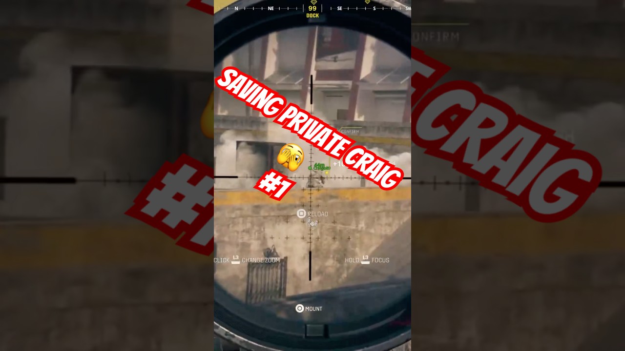 #1 best Sniper saving kill so far saving private Craig rebirth island. #warzone #rebirthisland # ...