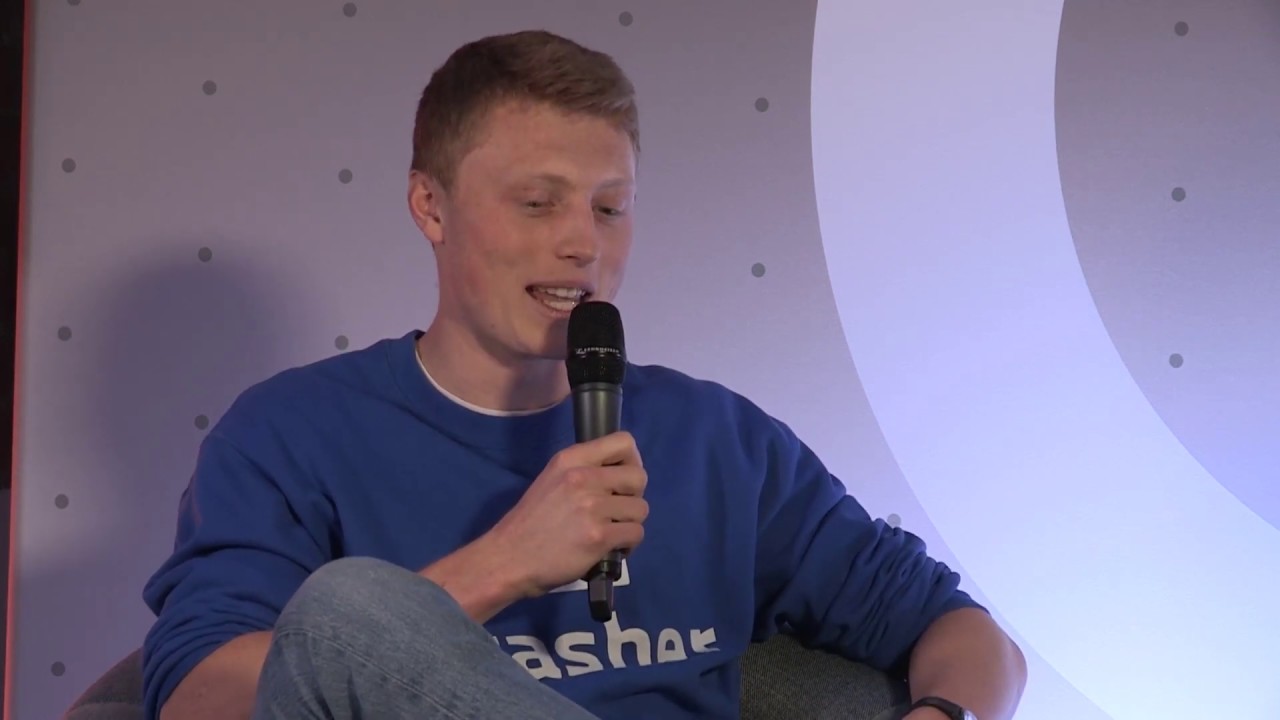 Stasher Cofounder Jacob Wedderburn-Day Live at AW360 in London 2019 ...
