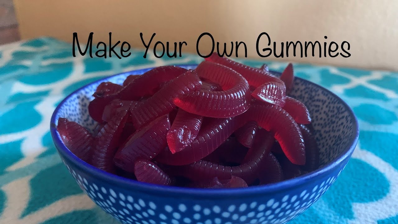How to Make Healthy Organic Vegan (Agar) Halloween Gummies - YouTube