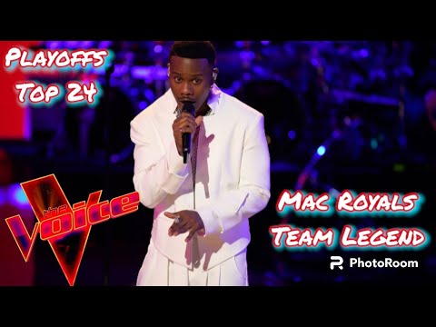 Mac Royals Performs "Untitled (How does it Feel)" | The voice season 24 ...
