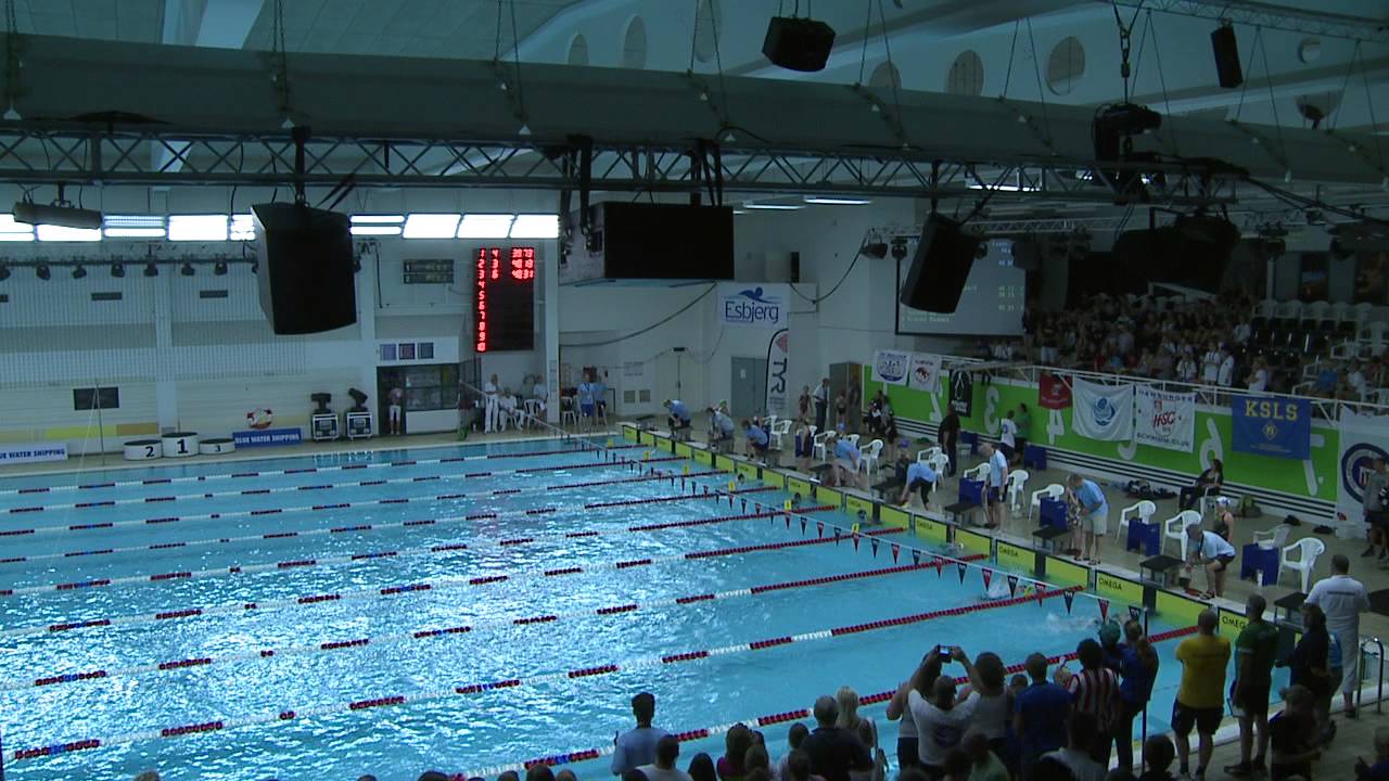 Danish International Swim Cup 2014 - 50m backstroke women final - YouTube
