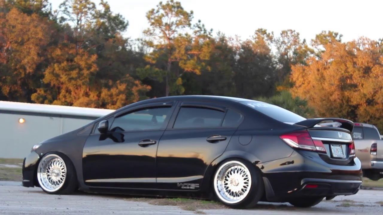 stanced 2013 civic si coupe/sedan race #tunernation (antidote- travis ...