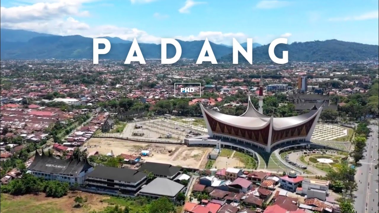 Kota Padang Drone View - YouTube