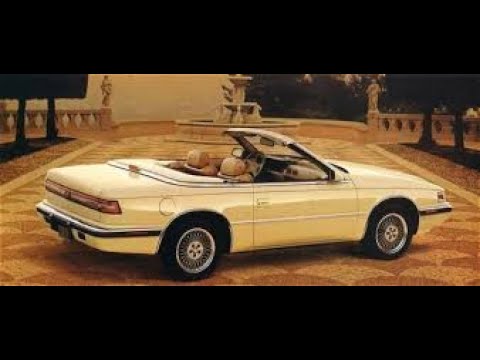 1988 Chrysler by Maserati (Commercial) - YouTube