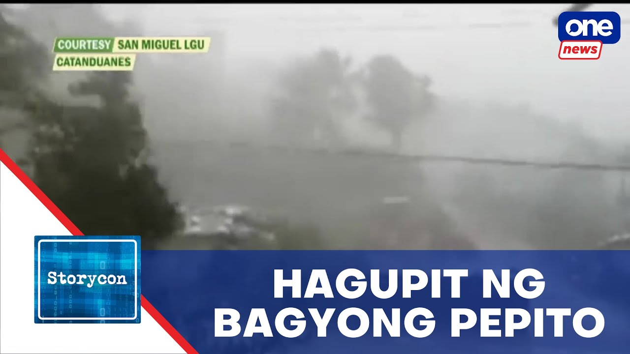 Storycon | 3,000 houses damaged in Catanduanes due to ‘Pepito’ - YouTube