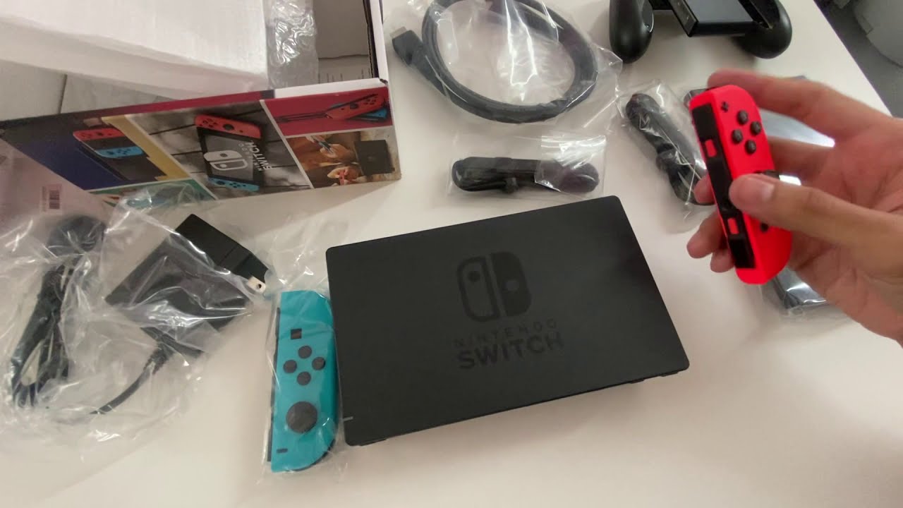 Nintendo Switch Open Box - YouTube