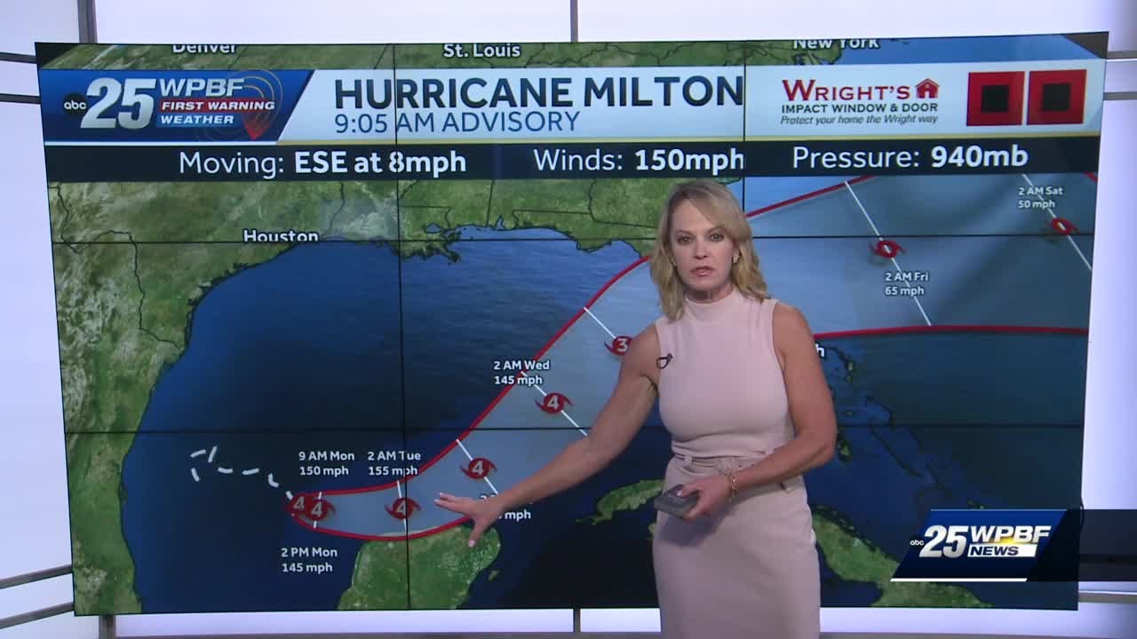 Hurricane Milton now Category 4, expected to make landfall along ...