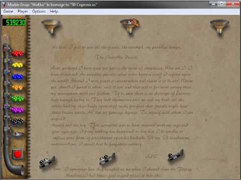 Maxis Marble Drop Game: 50 Copernicus - YouTube