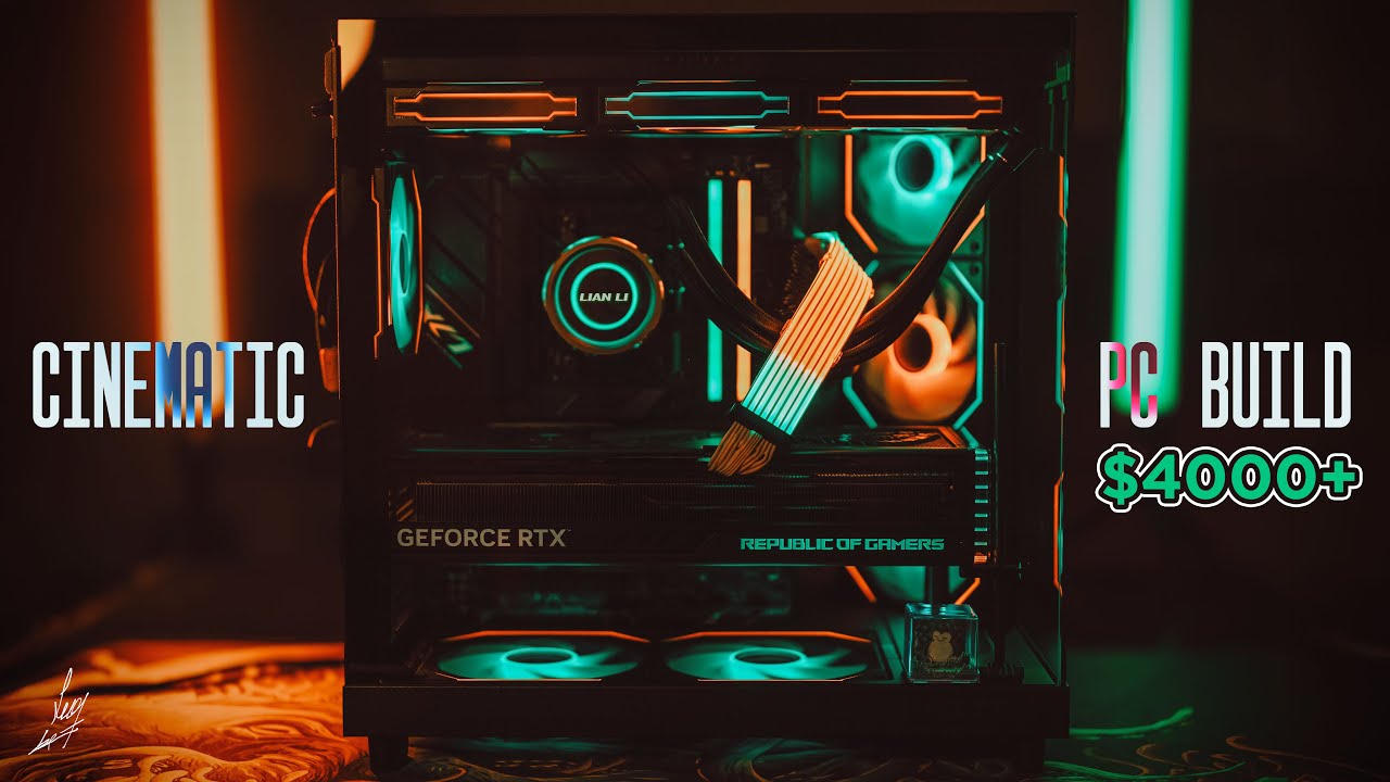 Cinematic High End Gaming PC Build - $4000 Build (RTX 4080s, Ryzen 9 ...