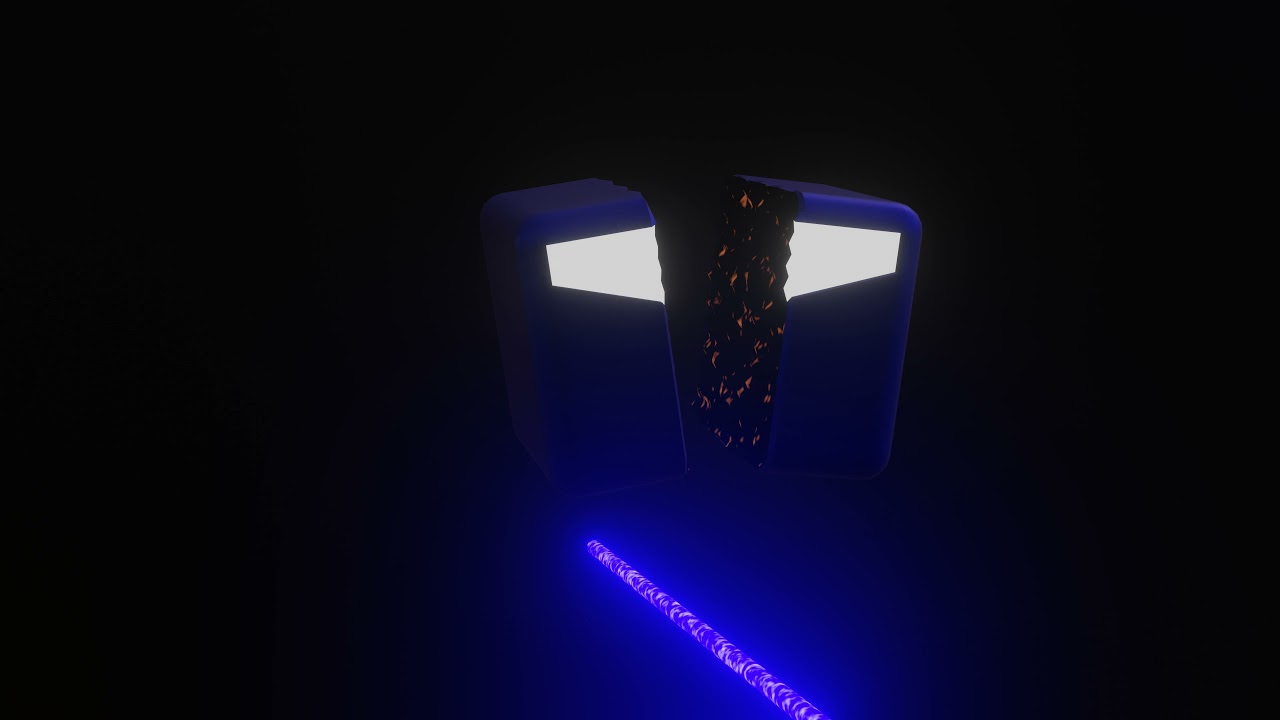 Beat Saber - Cube cut animation made in Blender - YouTube