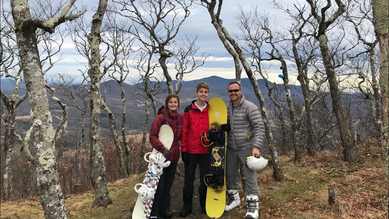 Snowboarding at Beech Mountain (Boone, NC) - Dec 2019 - YouTube