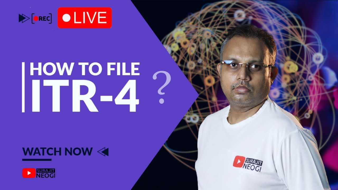 HOW TO FILE ITR-4 | ITR-4 File Kaise Karen | Online Filing AY 23-24 ...
