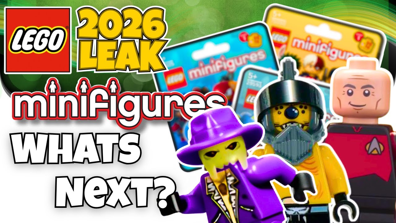 LEGO CMF 71052 Leak: Unlicensed Minifigures in May 2026!? - YouTube