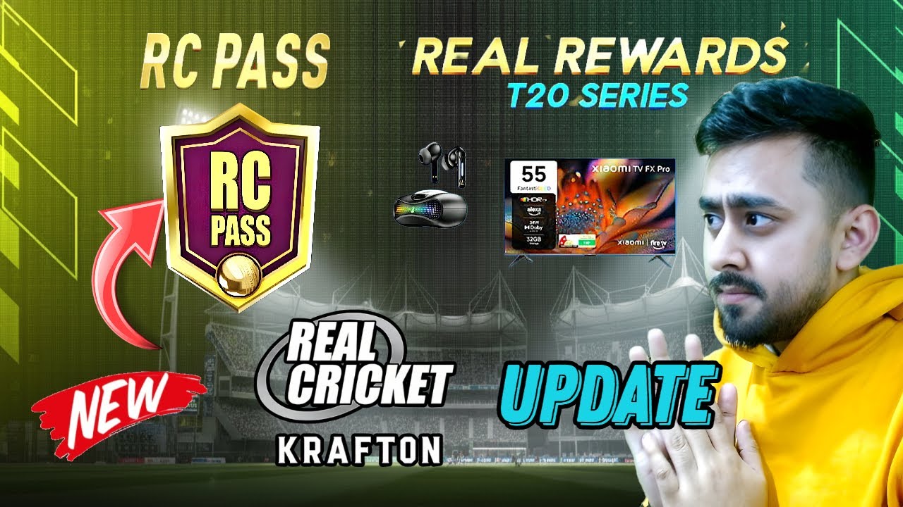 Real Cricket New Update 🔥 New RC Pass is HERE! - YouTube
