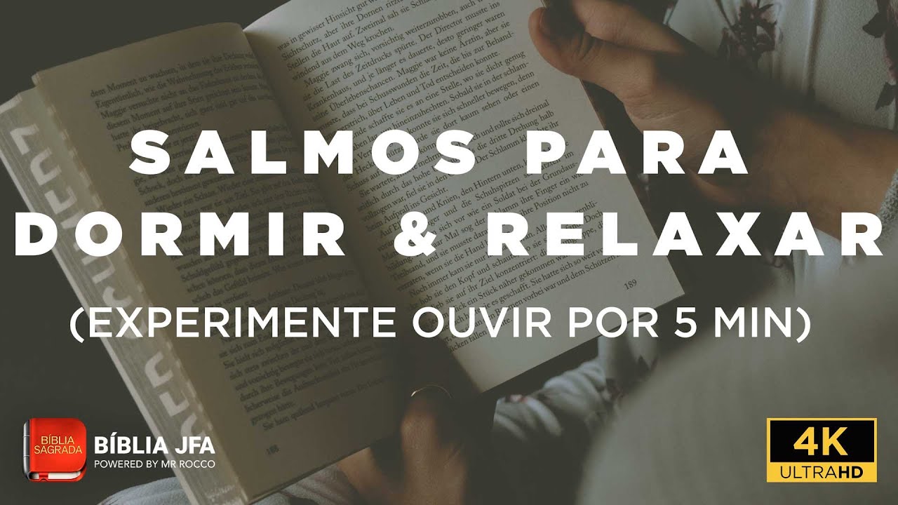 Salmo 90, 91, 92, 93, 94, 95 ao Som de Chuva 🌧️ - Bíblia JFA Offline - YouTube