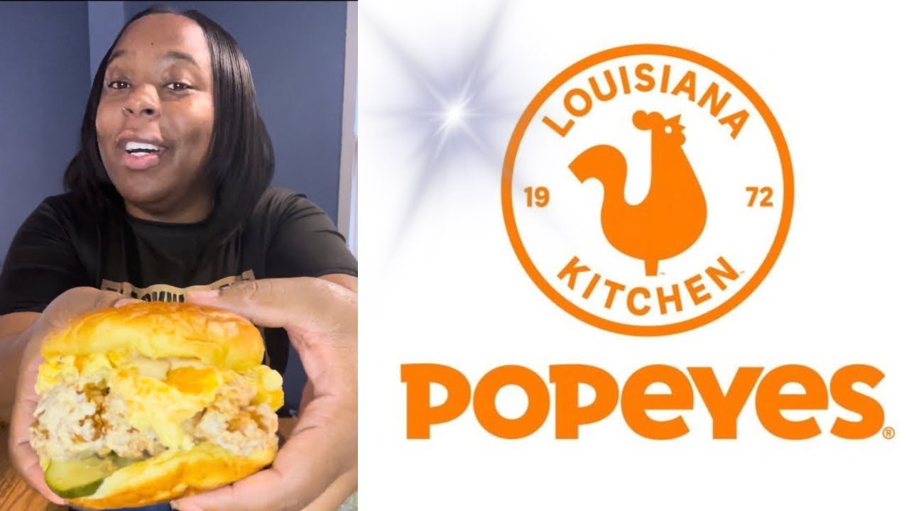Popeyes Hack and Mukbang - YouTube