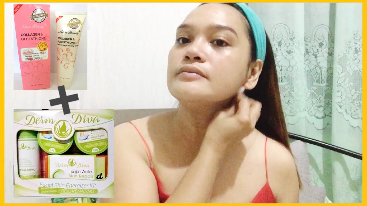 COLLAGEN AND GLUTATHIONE + DERM DIVA REJUVENATING SET - YouTube