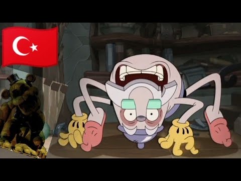 The Cuphead Show | İhtiyar Çaydanlık Jumpscare Ama Golden Freddy İle! (Türkçe Dublaj) 1080p 🇹🇷