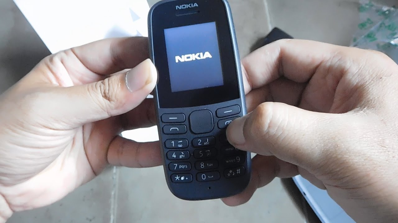Quick Unboxing Nokia 105 Youtube