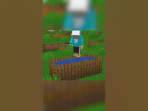 How To Fill in Minecraft Water INSTANTLY - YouTube