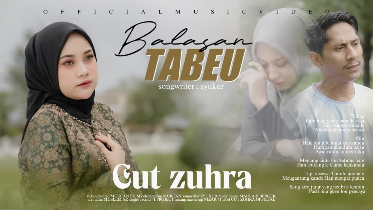 Balasan Tabeu - Cut Zuhra (Official Music Video) - YouTube