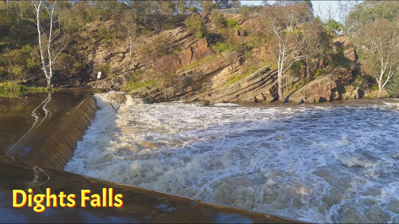 Dights Falls (drone) - YouTube