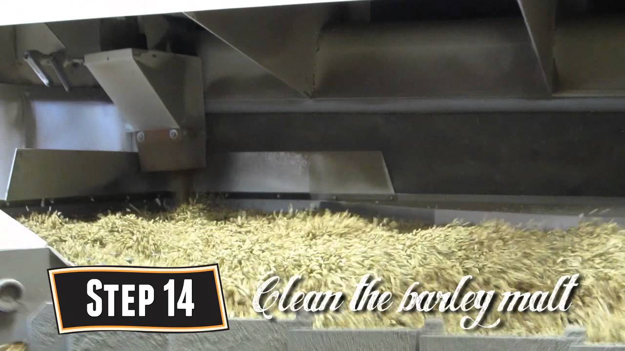 Farmery Beer STEP 14: "Clean the barley malt" - YouTube